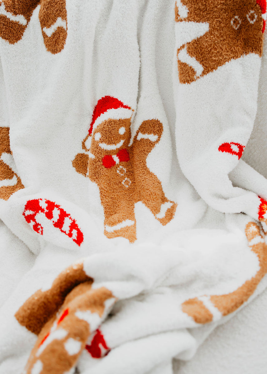 Gingerbread Throw Blanket – Lauriebelles