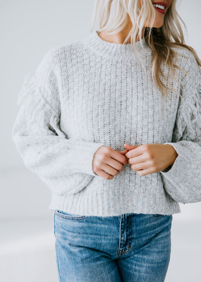 Fran Fringe Sweater – Lauriebelles