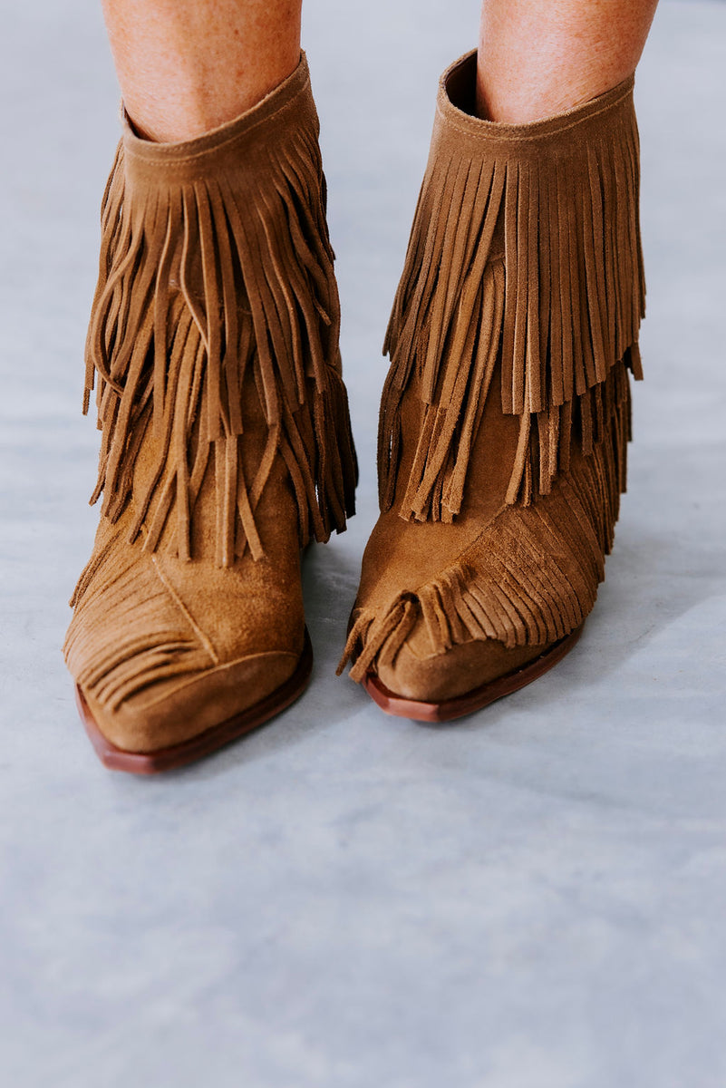 Dolce Vita Torey Fringe Booties – Lauriebelles