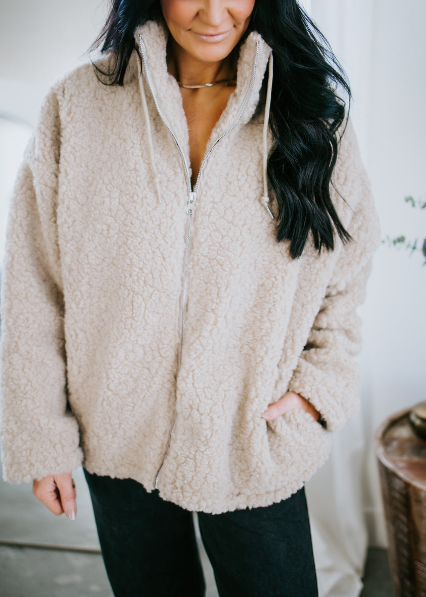 Teddy Zip Jacket – Lauriebelles