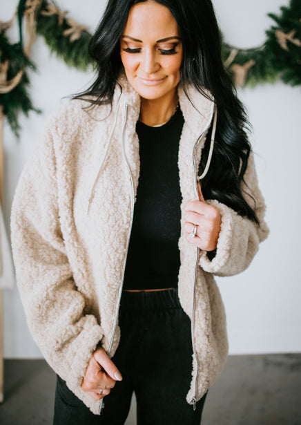 Teddy Zip Jacket – Lauriebelles