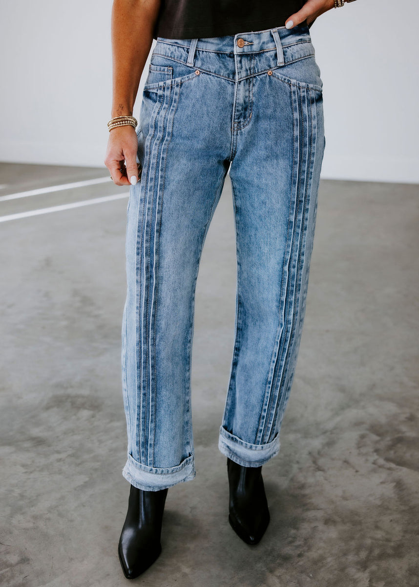 Stanley Saige Barrel Jean – Lauriebelles