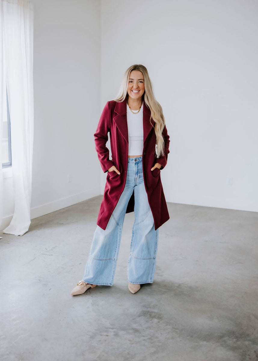 Taylynn Longline Coat – Lauriebelles