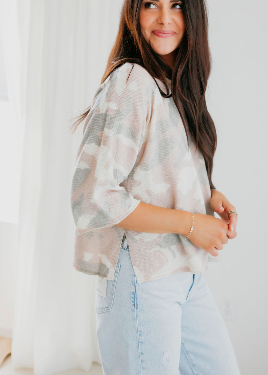 Jailen Camo Print Top – Lauriebelles