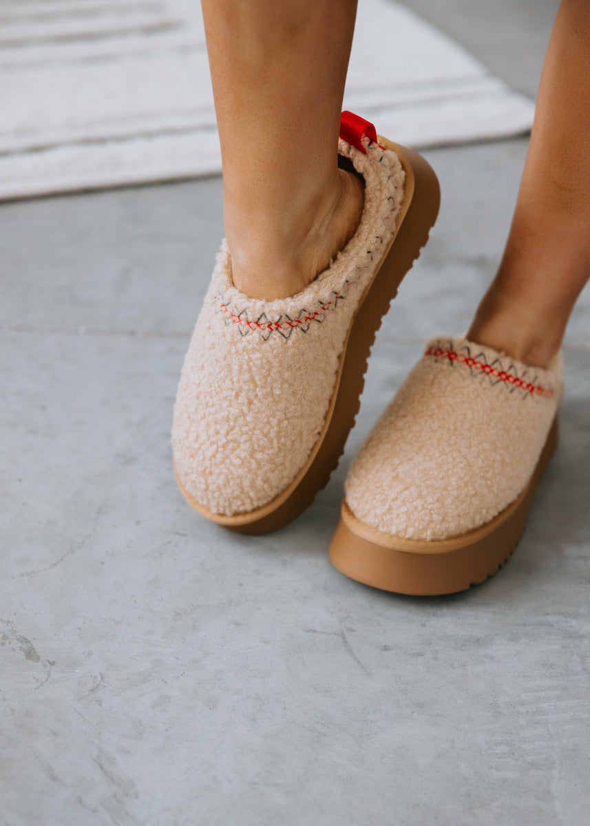 Sherpa Platform Slippers – Lauriebelles