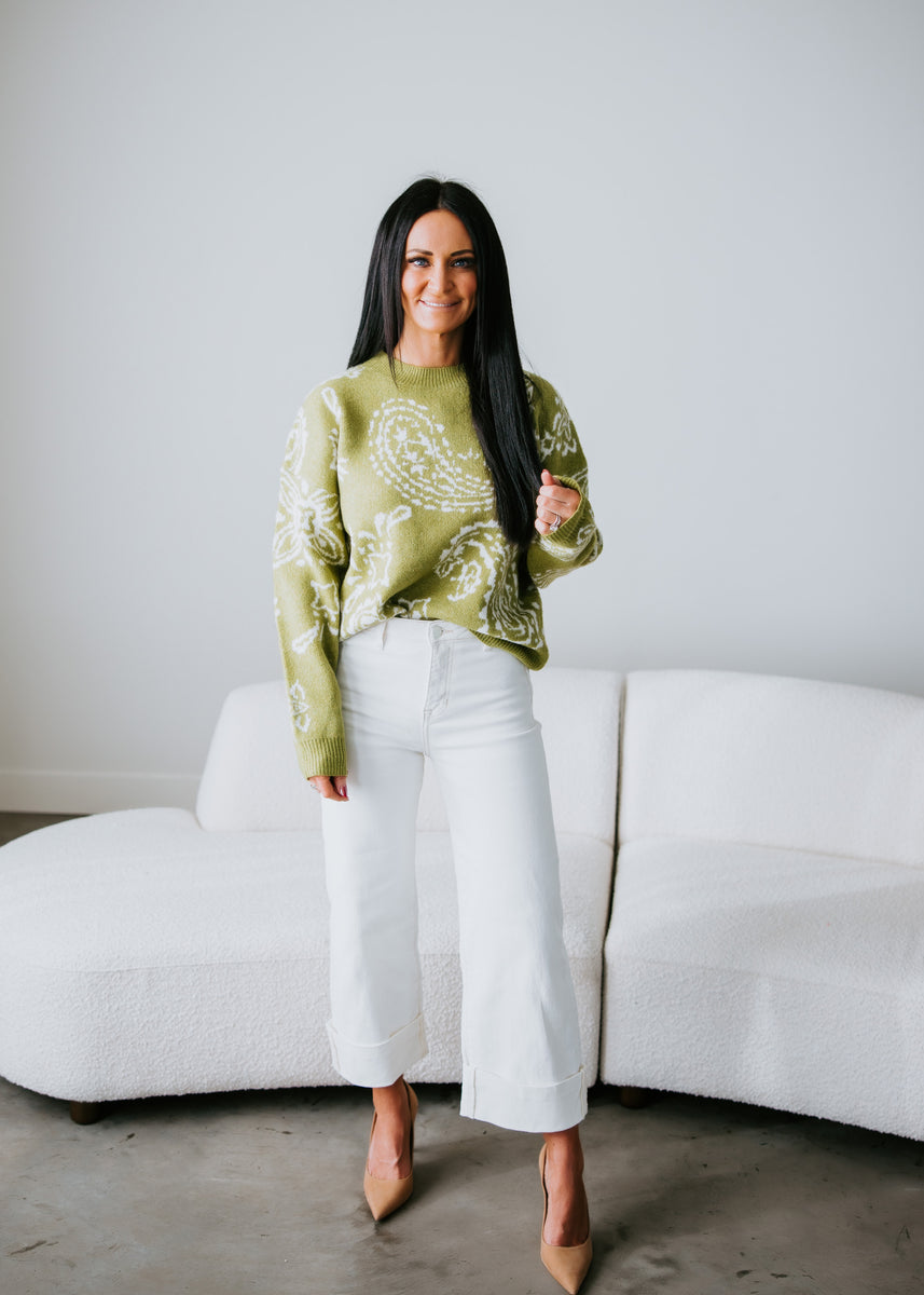 Lachlan Paisley Sweater – Lauriebelles
