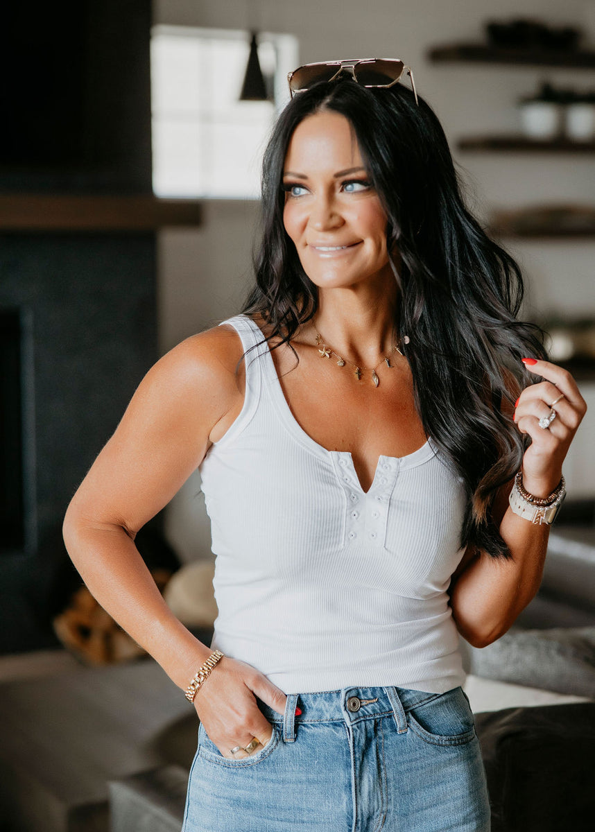 Tessa Eyelet Tank by Lily & Lottie – Lauriebelles