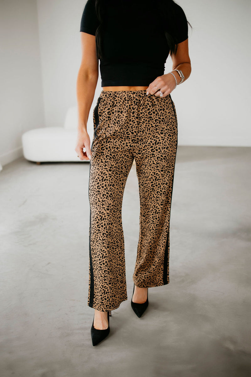Ziggy Leopard Print Track Pants – Lauriebelles