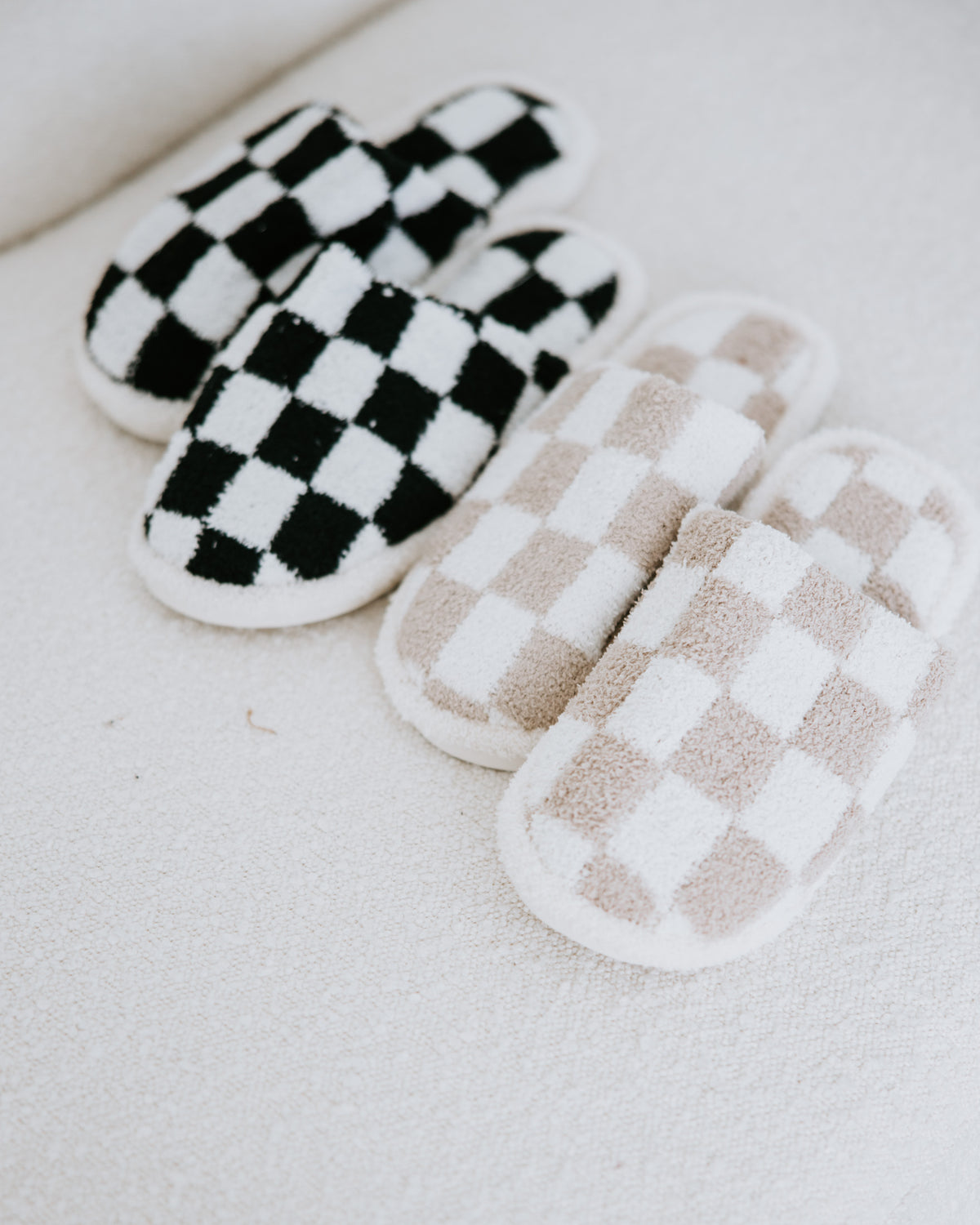 Check Back Slippers – Lauriebelles