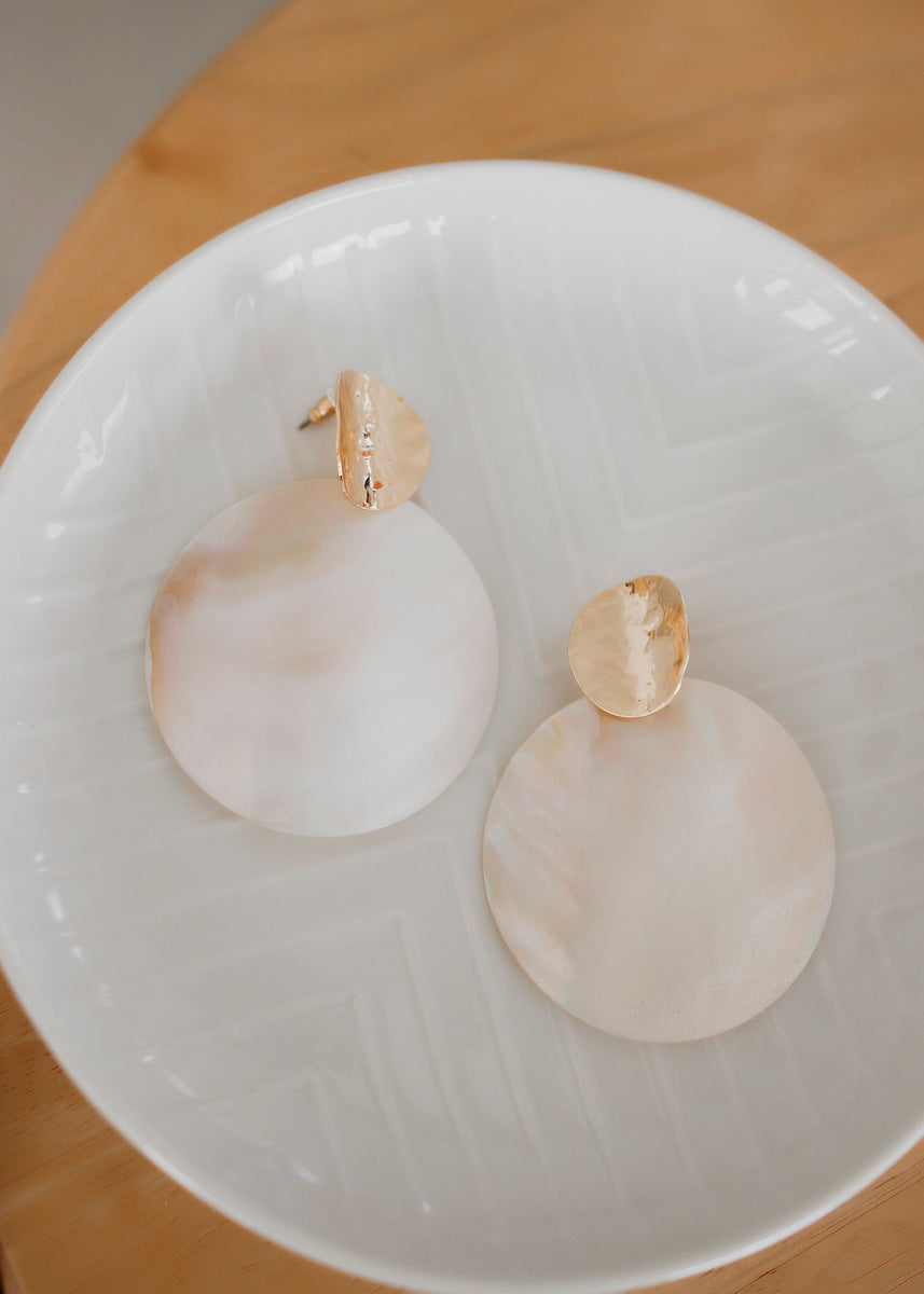 Shell Statement Earrings – Lauriebelles