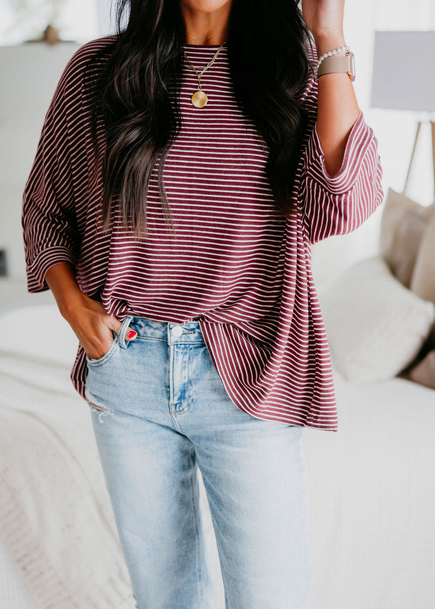 Casey Striped Top – Lauriebelles