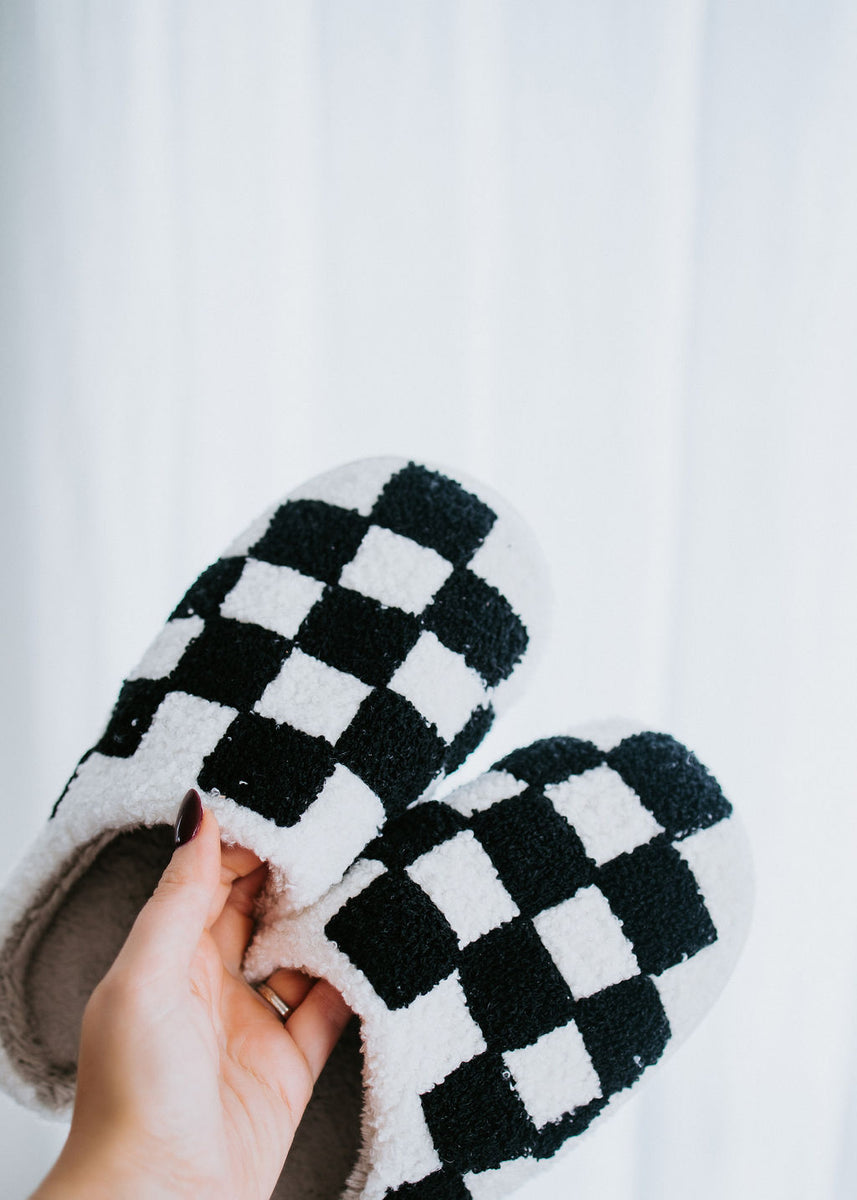 Check Out Slippers – Lauriebelles