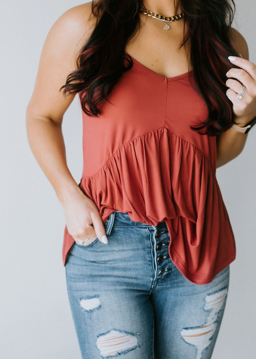 Emilia Babydoll Tank FINAL SALE – Lauriebelles