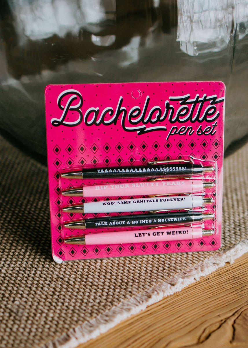 Bachelorette Pen Set – Lauriebelles