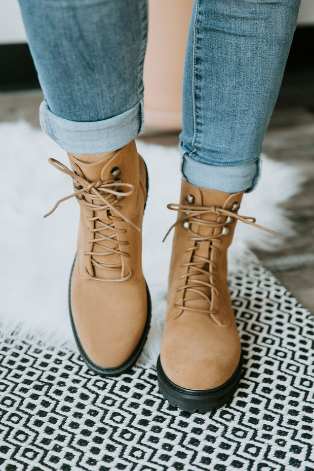 Jules Suede Combat Boot FINAL SALE – Lauriebelles