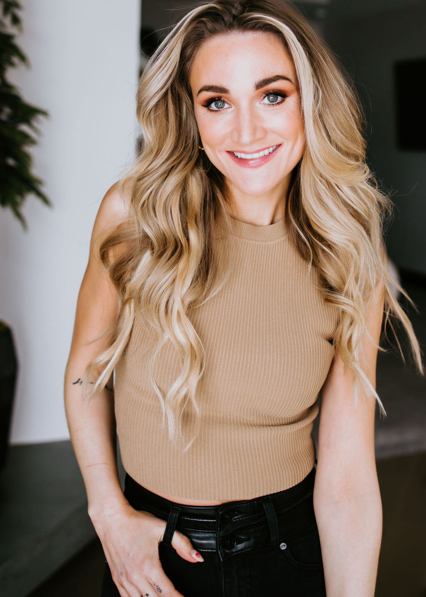 Gale Ribbed Tank – Lauriebelles