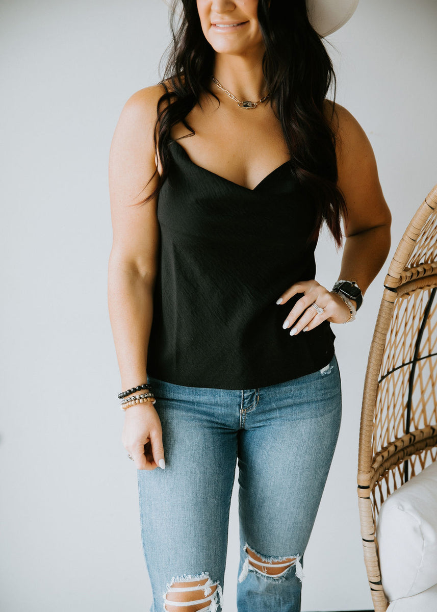 Allison Cowl Neck Tank FINAL SALE – Lauriebelles